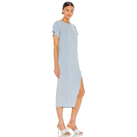 IRO | Dresses | Iro Elisha Dress Light Blue Cotton Pull On | Poshmark